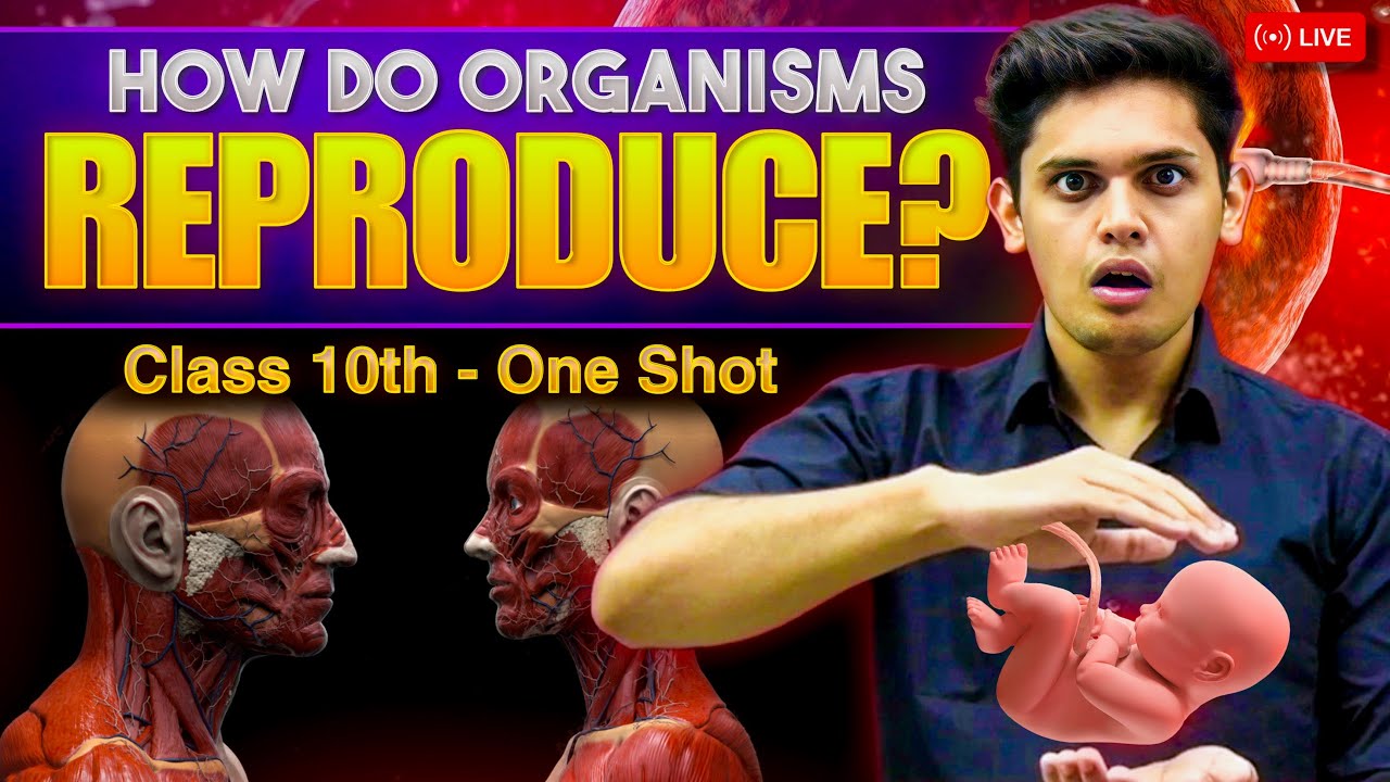 How do Organisms Reproduce? - Class 10th Science 🔥| One Shot | Prashant ...