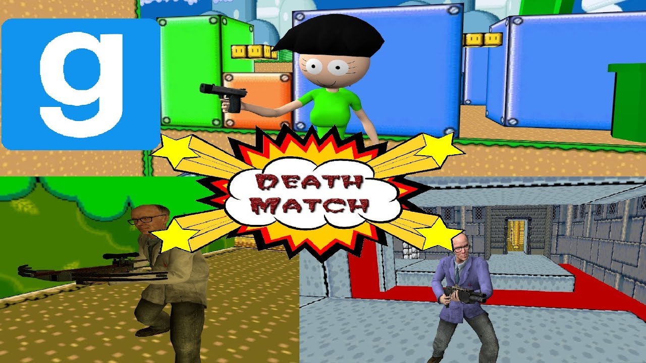 Steven, Scott & Chris in Gmod Deathmatch, Death Run & Sandbox!⚔️ - YouTube