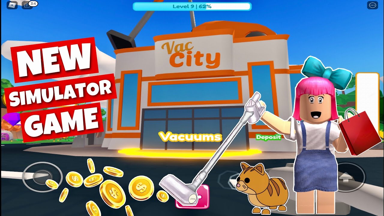 this NEW Simulator game is so much FUN! Vacuum Simulator 2 SHOWCASE ...