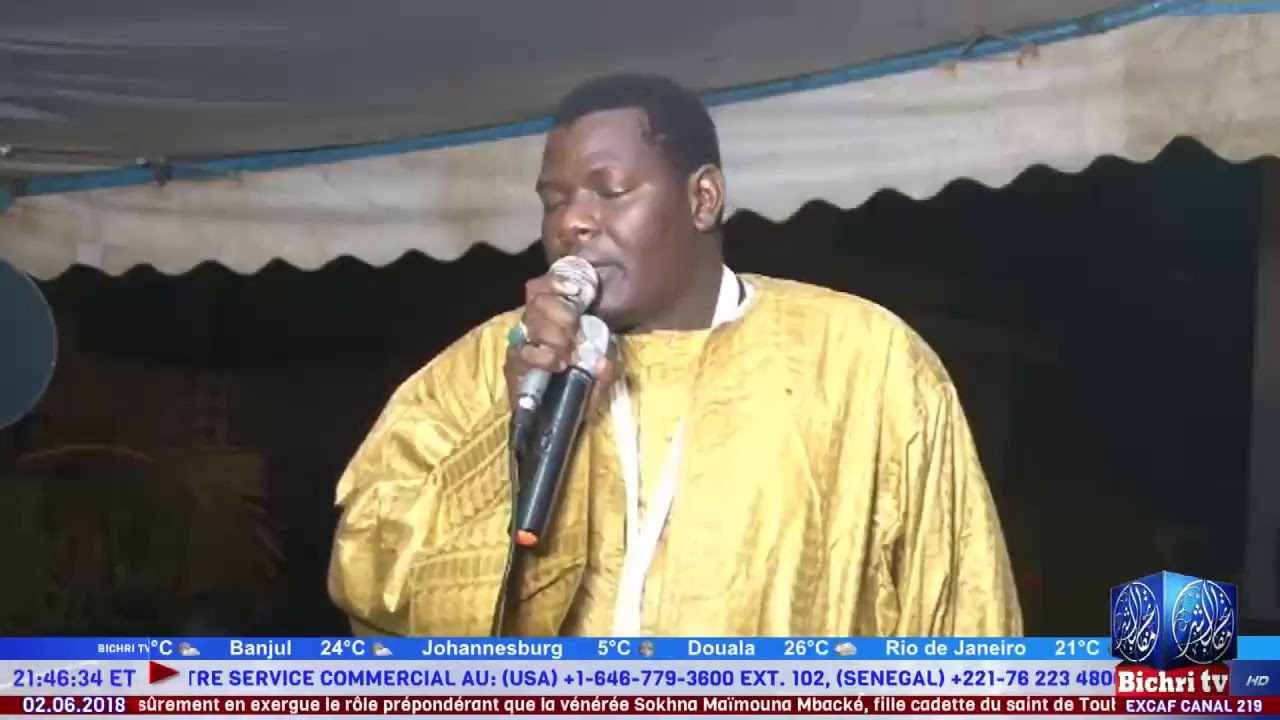 LIVE | Magal Bissup Badr Grand Mbao Cite sipres 17 Ramadan 1439 / 02 ...