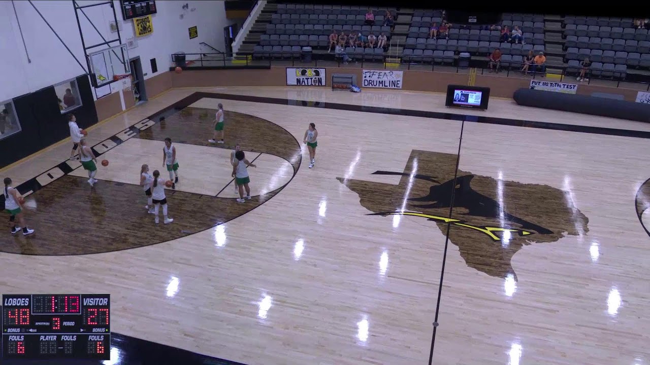 Cisco High School vs. Huckabay vs Eula Varsity Womens' Basketball - YouTube