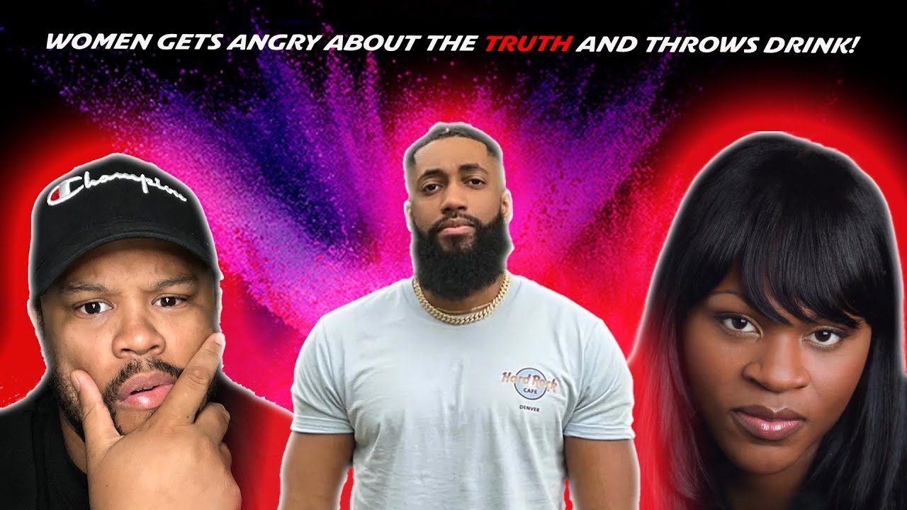 Woman gets angry about the TRUTH and throws a drink on Host! | Reaction ...