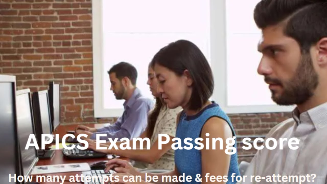 "What is the passing score for APICS exam?" - YouTube