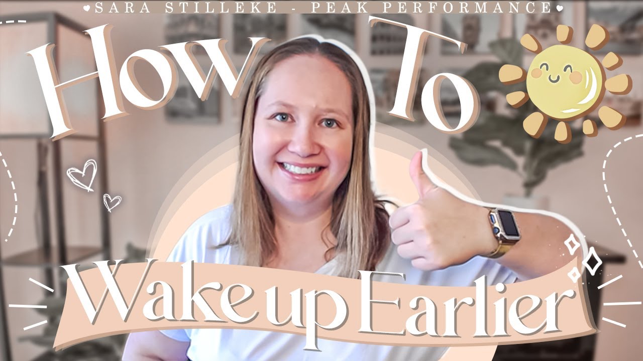 How To Wake Up Earlier Without Feeling Miserable Youtube