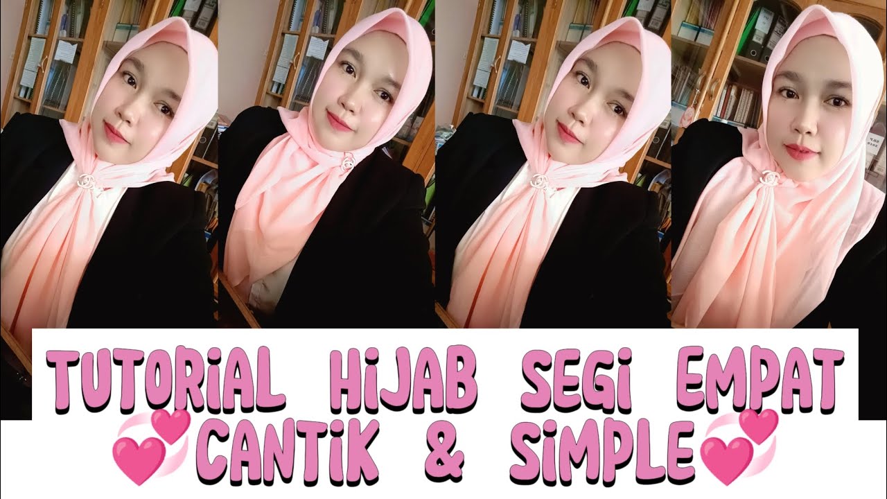 Tutorial Hijab Segi Empat Cantik dan Simple ll #subscribe #tutorial # ...