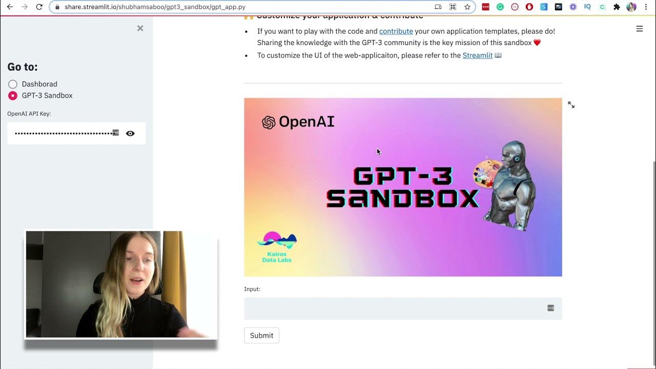How to Use GPT-3 Sandbox | Email Generation App Example - YouTube
