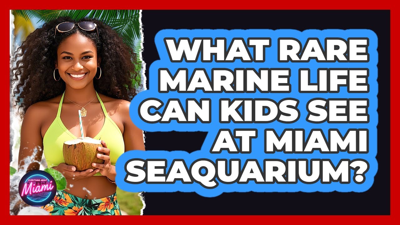 What Rare Marine Life Can Kids See At Miami Seaquarium? - Everything ...