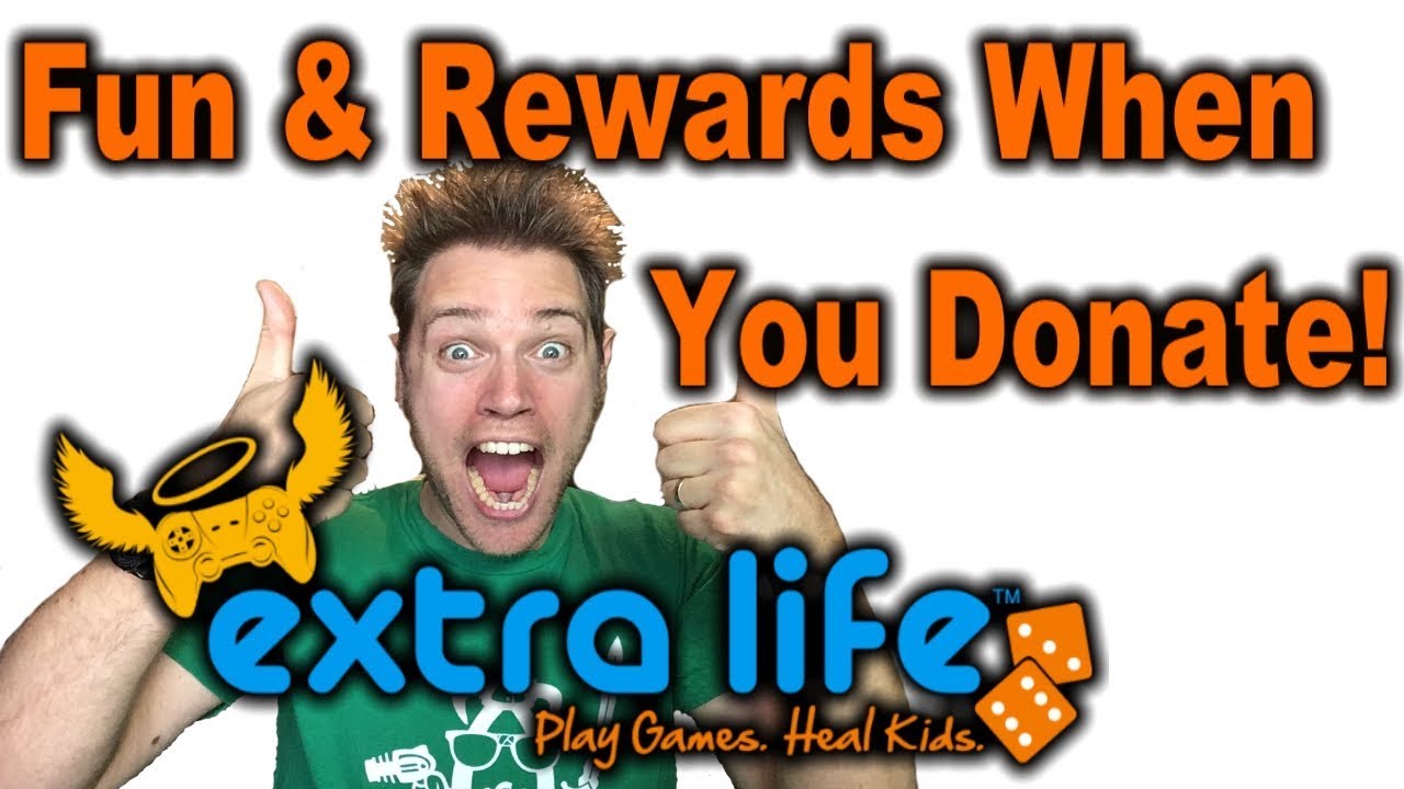 Fun & Rewards For Donating To Extra-Life! - YouTube