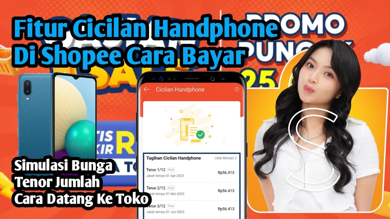 Cara Menggunakan Fitur Kredit Cicilan Handphone Di Shopee | Kredit Hp ...