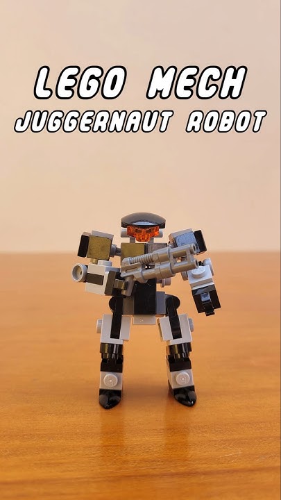 Lego Mech Juggernaut Robot #shorts - YouTube
