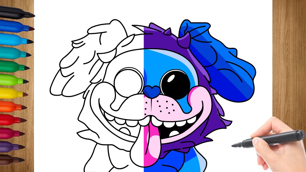 How To Draw PJ PUG-A-PILLAR | Poppy Playtime - YouTube