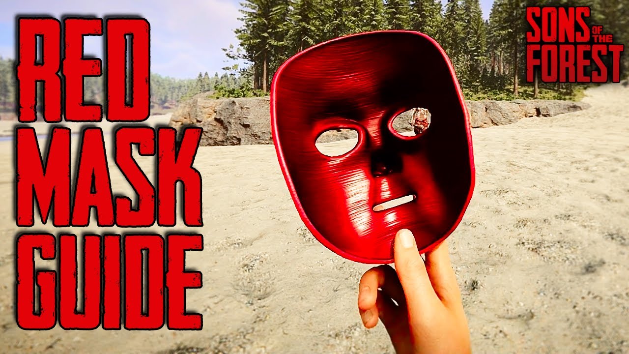 How to Get and Use Red Mask - Sons of the Forest Guide - YouTube