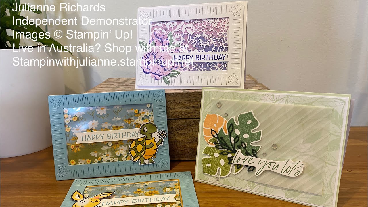 ONLINE EXCLUSIVES - Tropical Leaf & Radiating Stitches Dies - YouTube