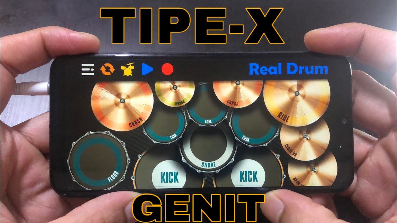 Tipe - X // GENIT // REAL DRUM COVER #8 - YouTube