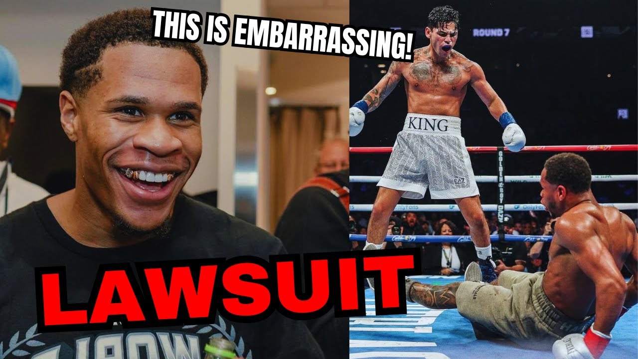 Devin Haney Files LAWSUIT Against Ryan Garcia - YouTube