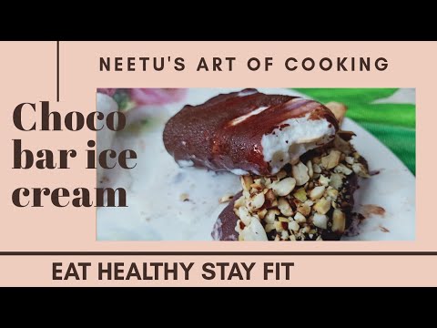 ChocoBar Ice Cream । Choco Bar Ice Cream At Home । Homemade Ice Cream ...