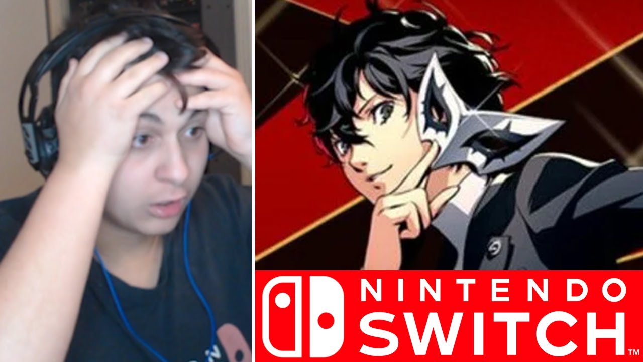 PERSONA COMING TO SWITCH LIVE REACTION - YouTube
