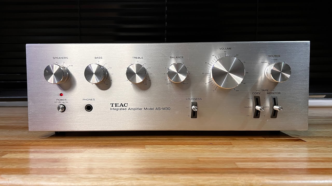 Amplificador Teac AS-M30 TB-AUDIO - YouTube