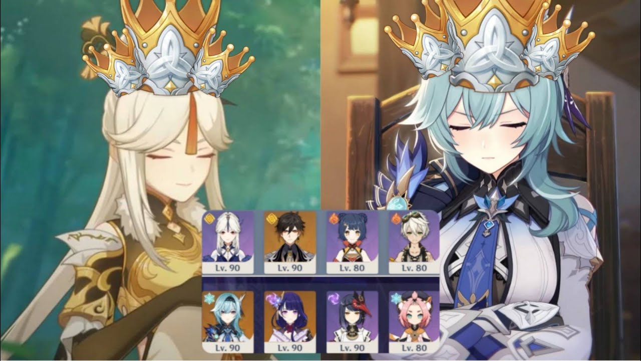 2.7 Triple Crown Ningguang & Eula ft. Raiden Spiral Abyss Floor 12 ...