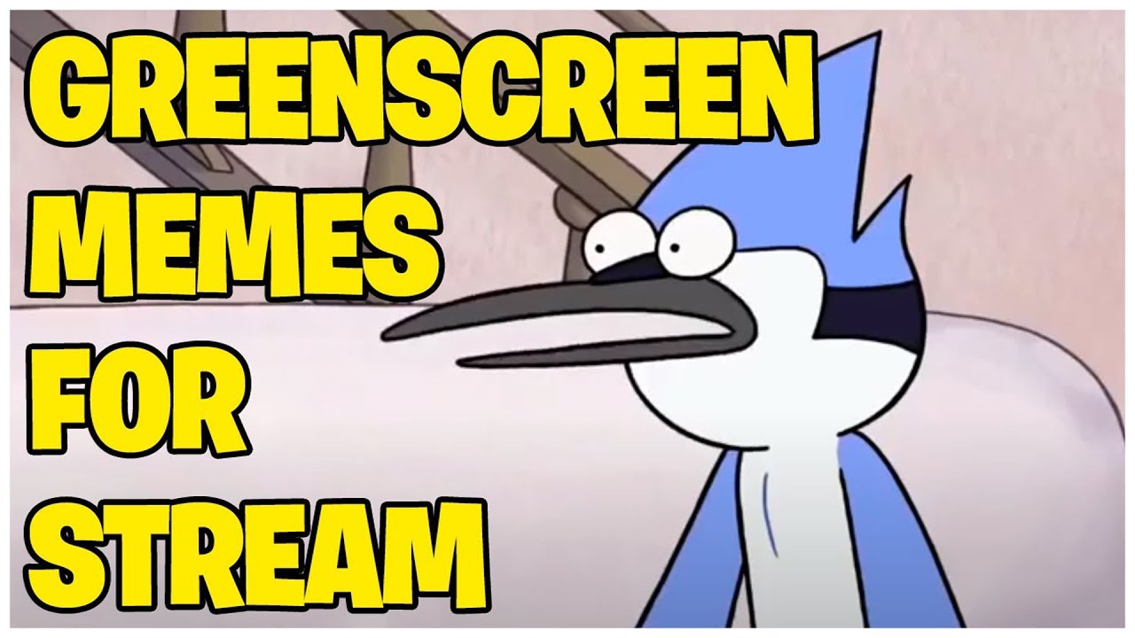 Regular Show Ello Govna TV Green Screen Meme for Stream Template - YouTube