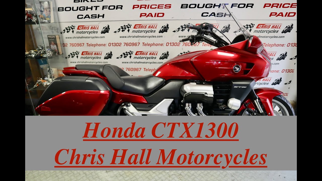 2017 Honda CTX1300, @chrishallmotorcycles #honda #motorcycles - YouTube