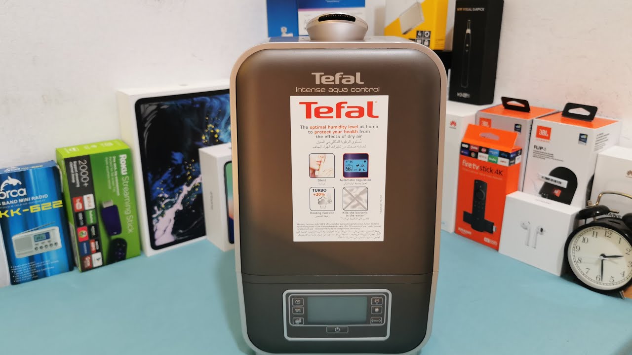 TEFAL HUMIDIFIER with intense aqua control - YouTube