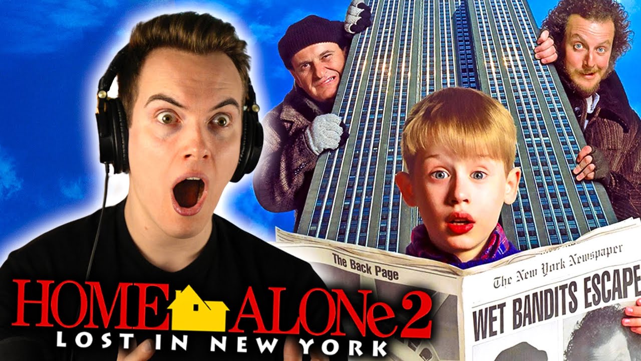 *HOME ALONE 2* is my CHRISTMAS DREAM!! | First Time Watching | reaction ...