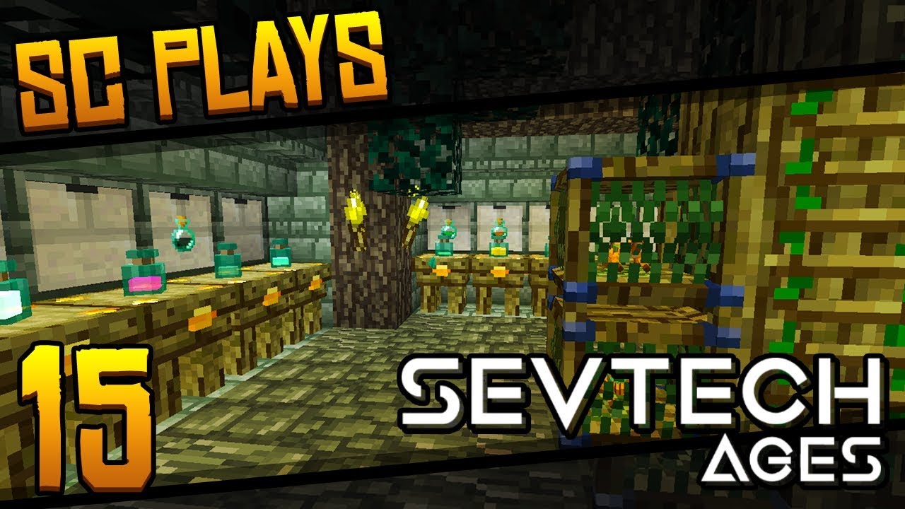 SevTech Ages | BETWEENLANDS HERBLORE | Part 15 [Let's Play Minecraft 1. ...