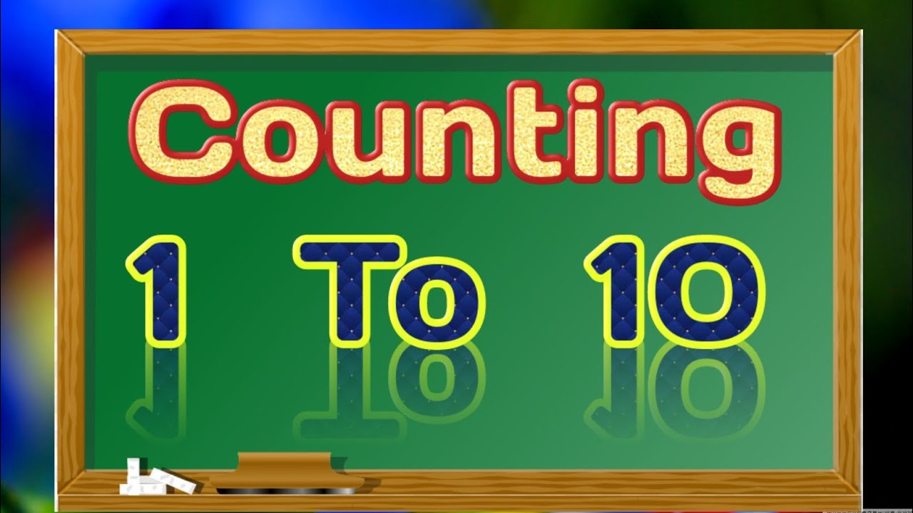 Numbers and Numbers name 1 to 10 || One Two three learning || Number ...