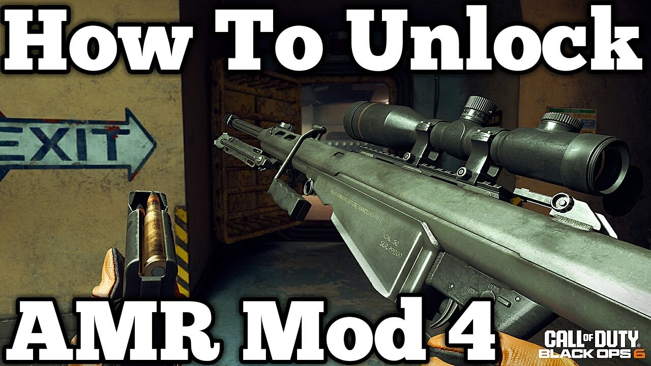 How To Unlock New AMR Mod 4 Sniper Rifle (Archie's Festival Frenzy ...