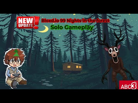 [2026 NEW UPDATE!!] Bloxd.io 99 nights in the forest | Full Gameplay (Solo)
