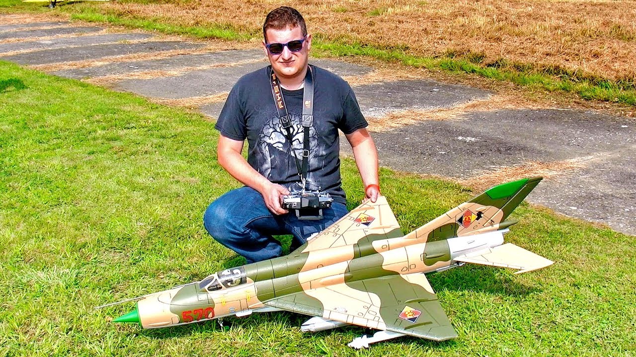 WOW !!! STUNNING !!! MIG-21/ MILITARY FREEWING RC SCALE EDF MODEL JET ...