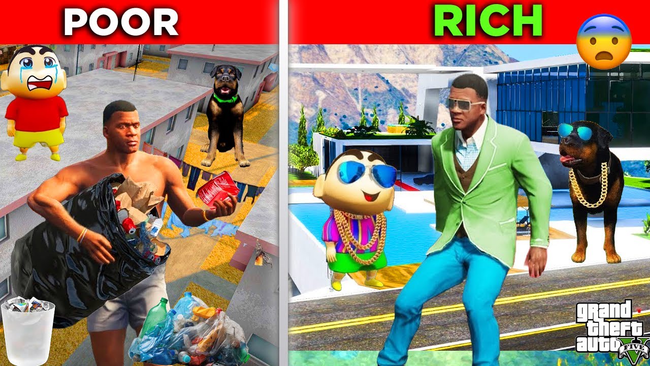 GTA 5 Franklin Shinchan s Chop Incredible Journey From Poor Life To gta-5-franklin-shinchan-s-chop-incredible-journey-from-poor-life-to