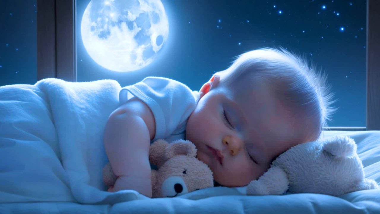 10-Min Mozart-Style Deep Baby Lullaby 🌙 | Peaceful Sleep Music for ...