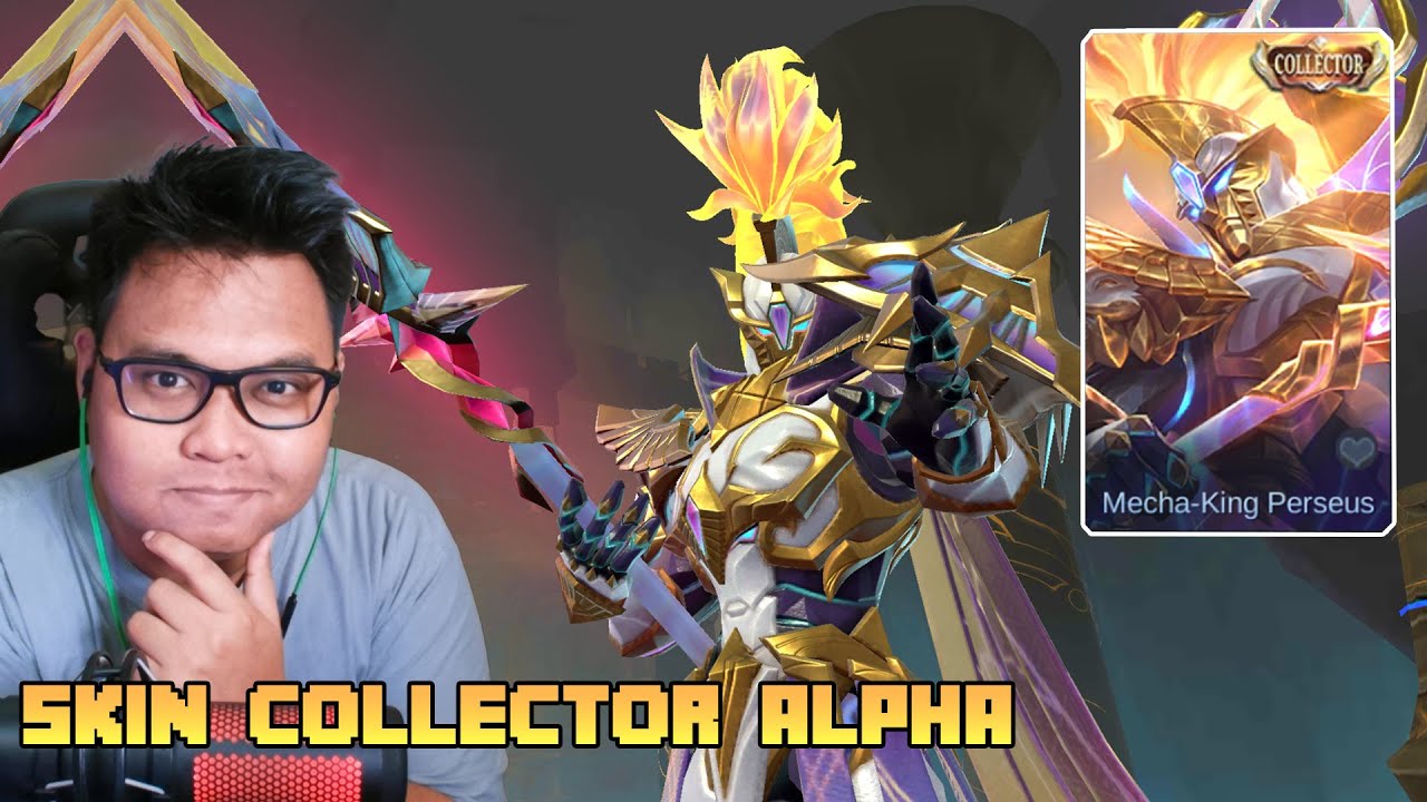 MLBB REVIEW SKIN ALPHA COLLECTOR "MECHA-KING PERSEUS" !! - YouTube