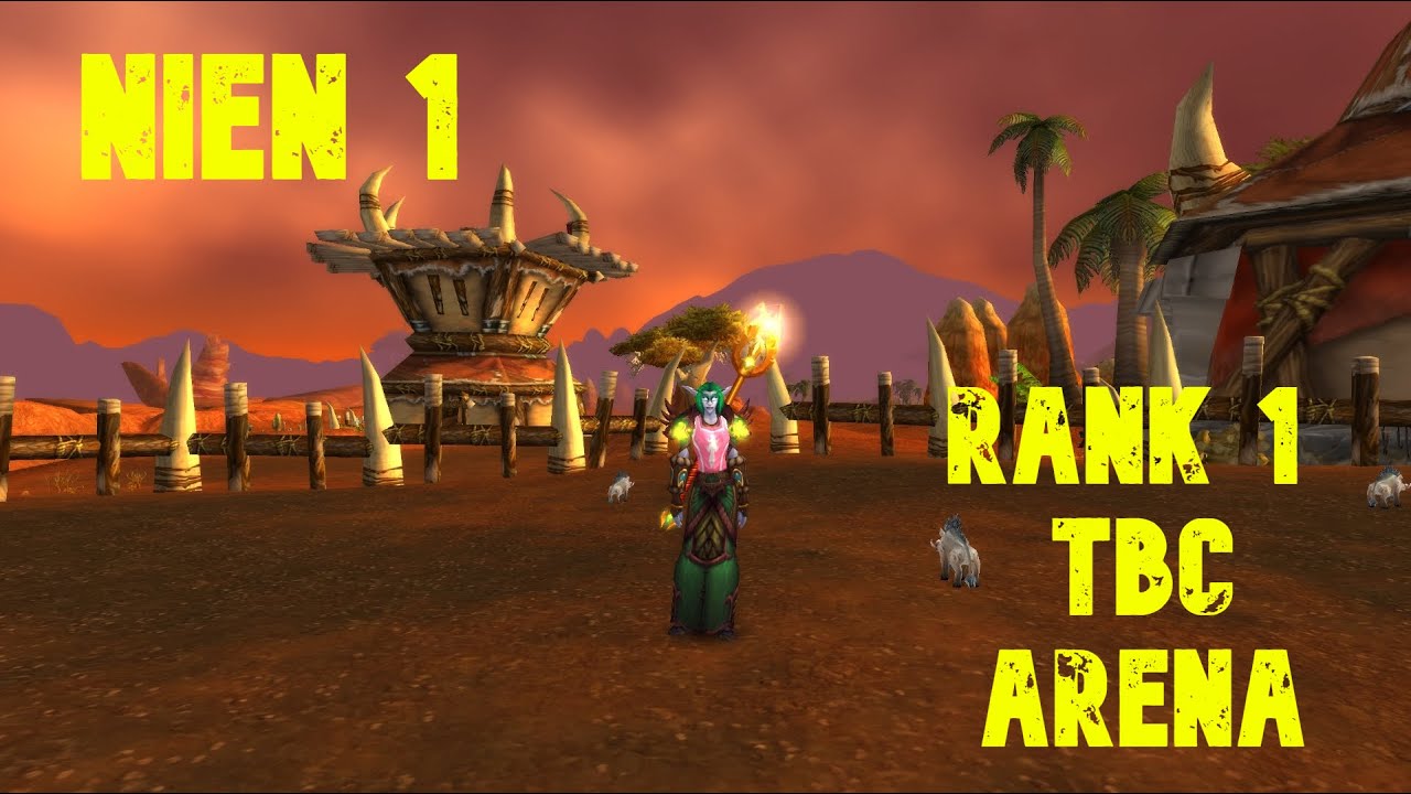 Nien 1 - Rank 1 Resto Druid | Classic TBC Arena PvP - YouTube