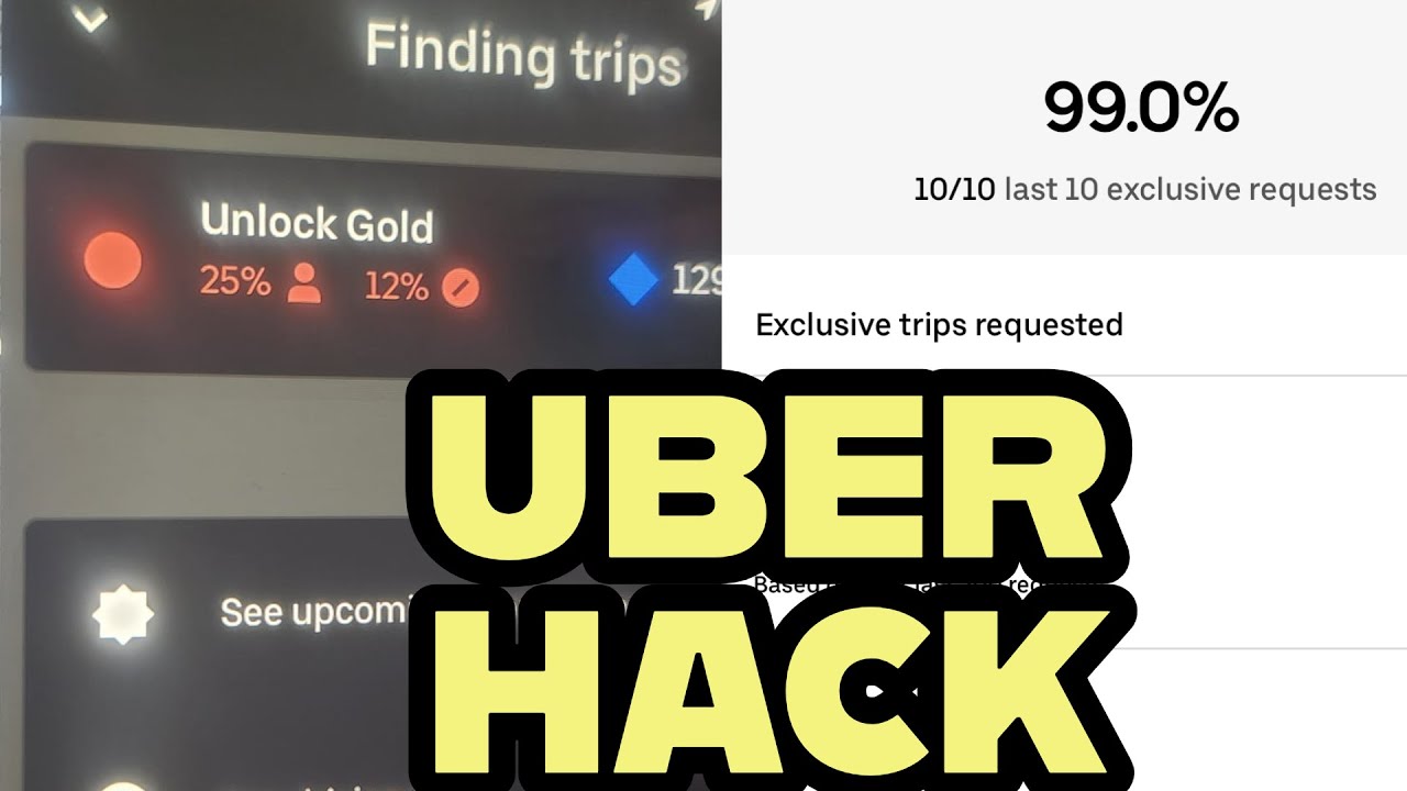 UBER ACCEPTANCE RATE HACK - YouTube