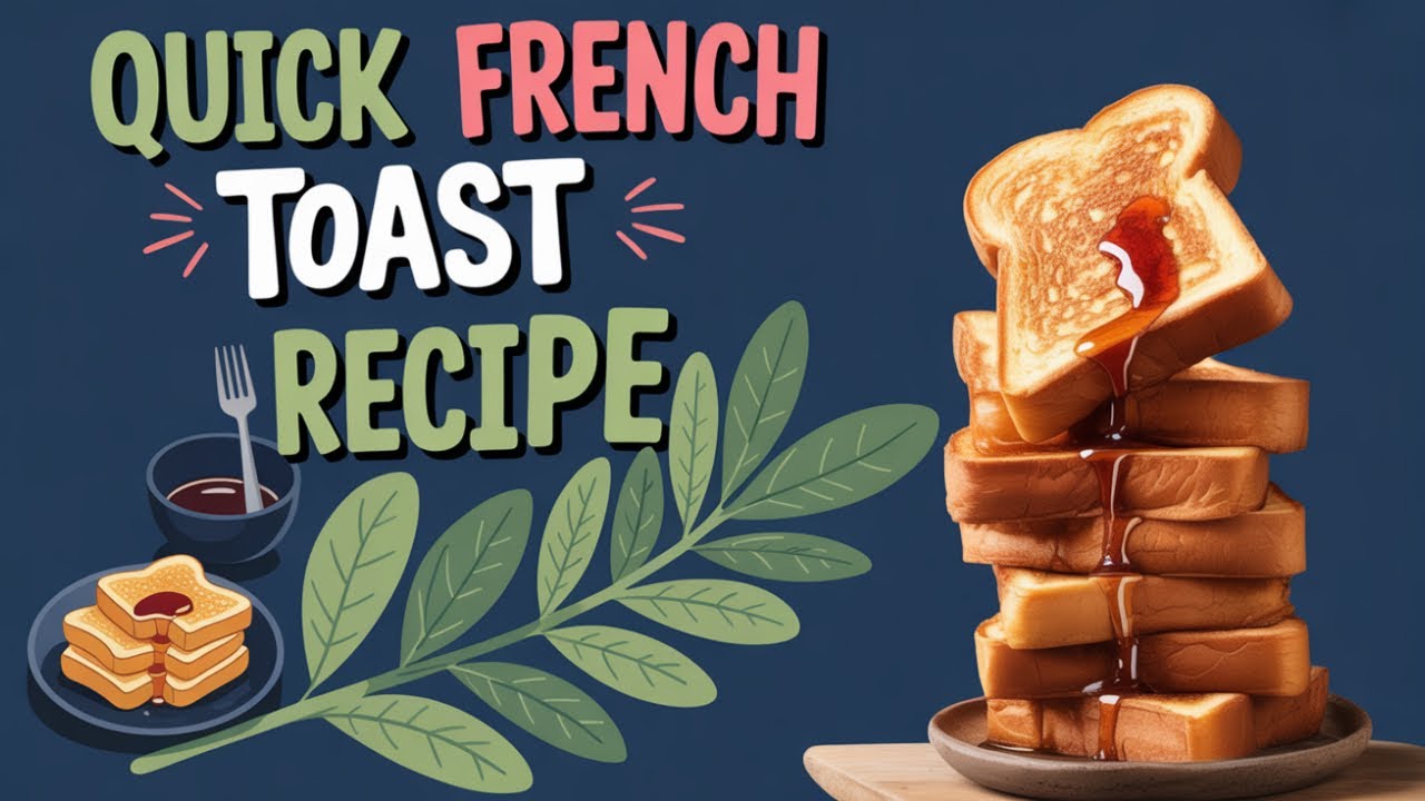 The Ultimate Quick French Toast Hack | Easy 5-Minute Breakfast Recipe ...