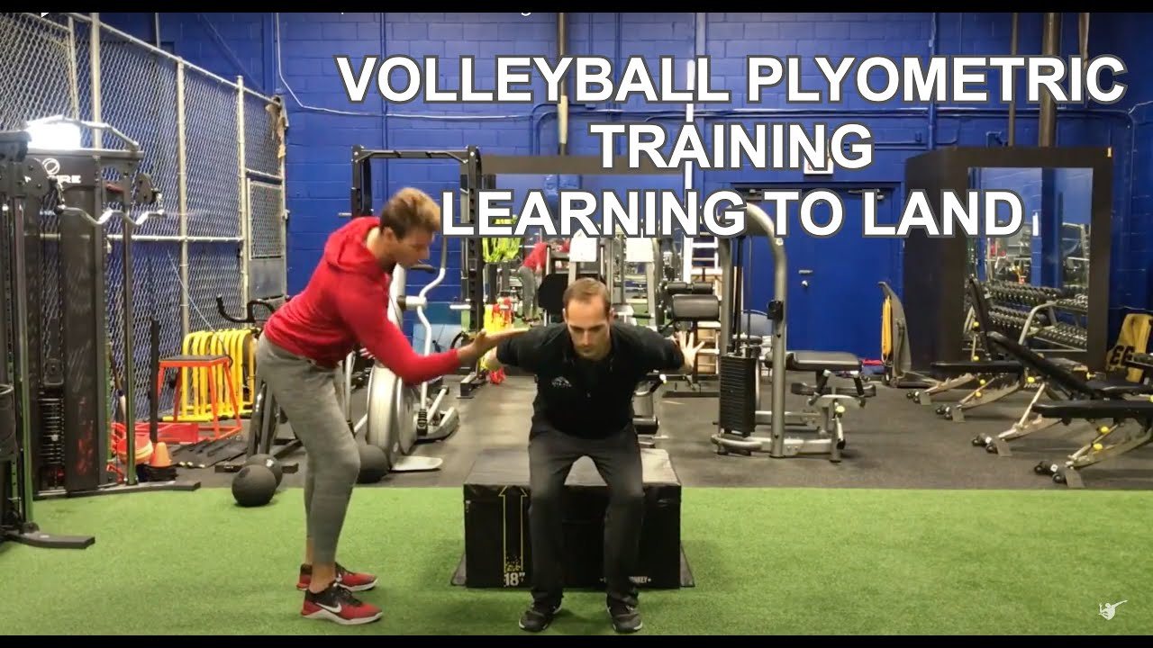 Volleyball Plyometric Training | Video 1 Learning to Land - YouTube