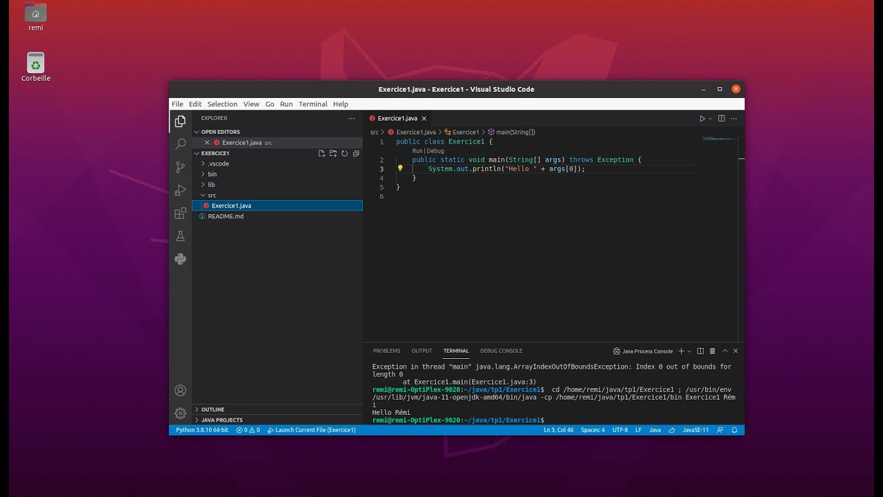Configuration de Visual Studio Code pour les TP de Java à l'IUT de ...