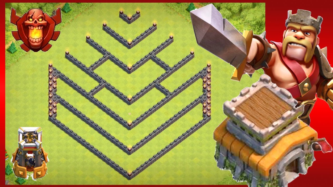 BEST TH8 TROPHY BASE! 6 ATTACKS NO STARS WITH REPLAYS/PROOF ...