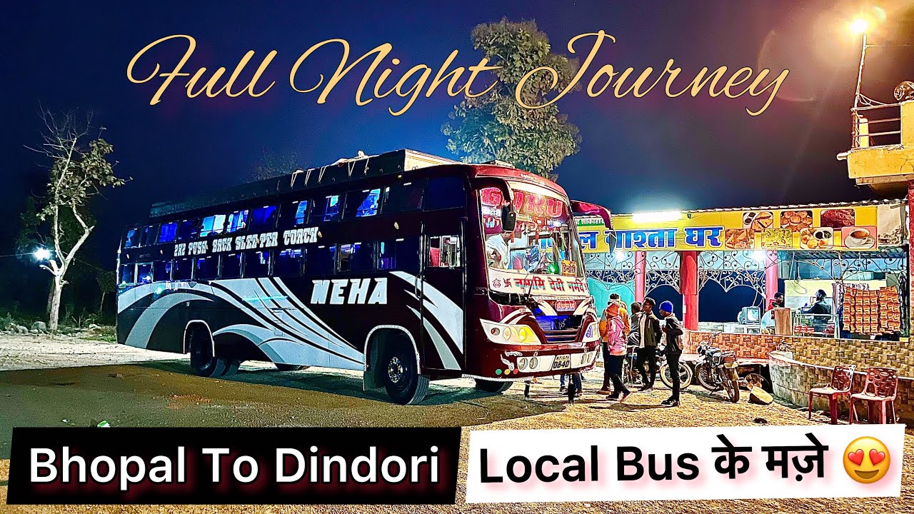 ये है Local बसों के मज़े 😉 | Bhopal To Dindori By Bus Vlog - YouTube