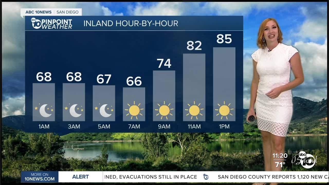 ABC 10News Pinpoint Weather with Meteorologist Leah Pezzetti - YouTube