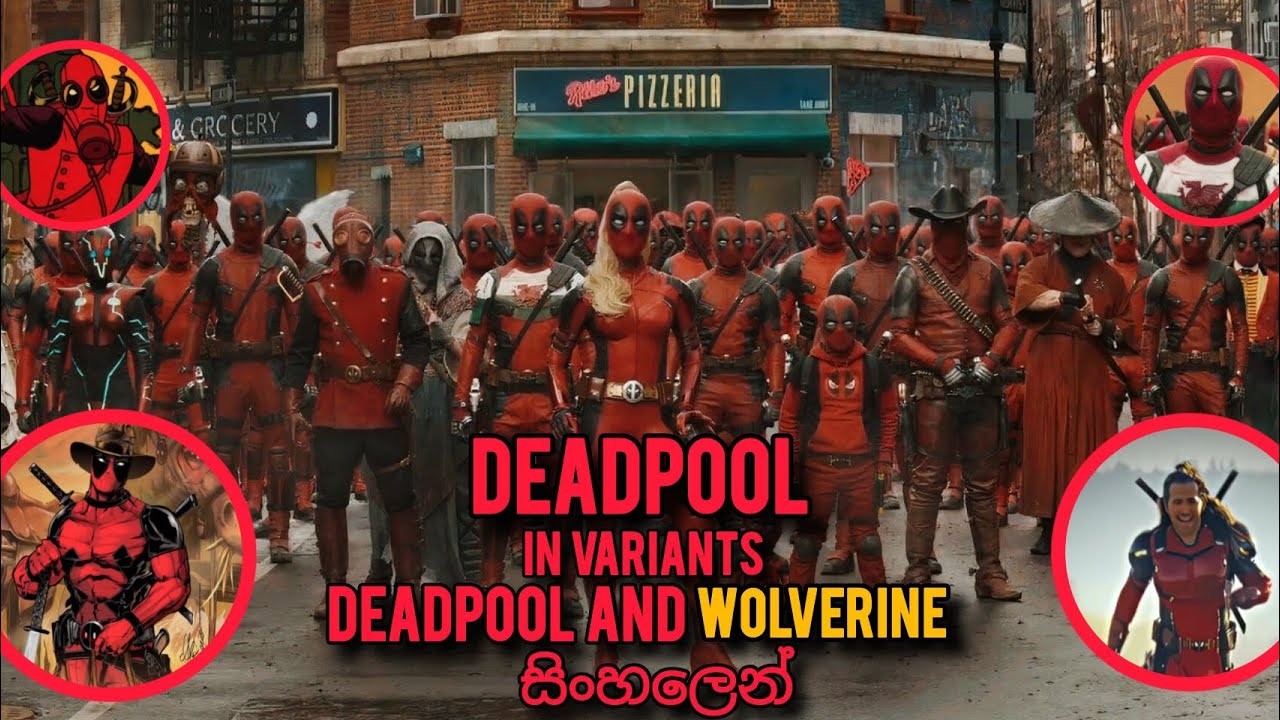 Deadpool Variants in Deadpool and Wolverine Movie #marvel #mcu # ...