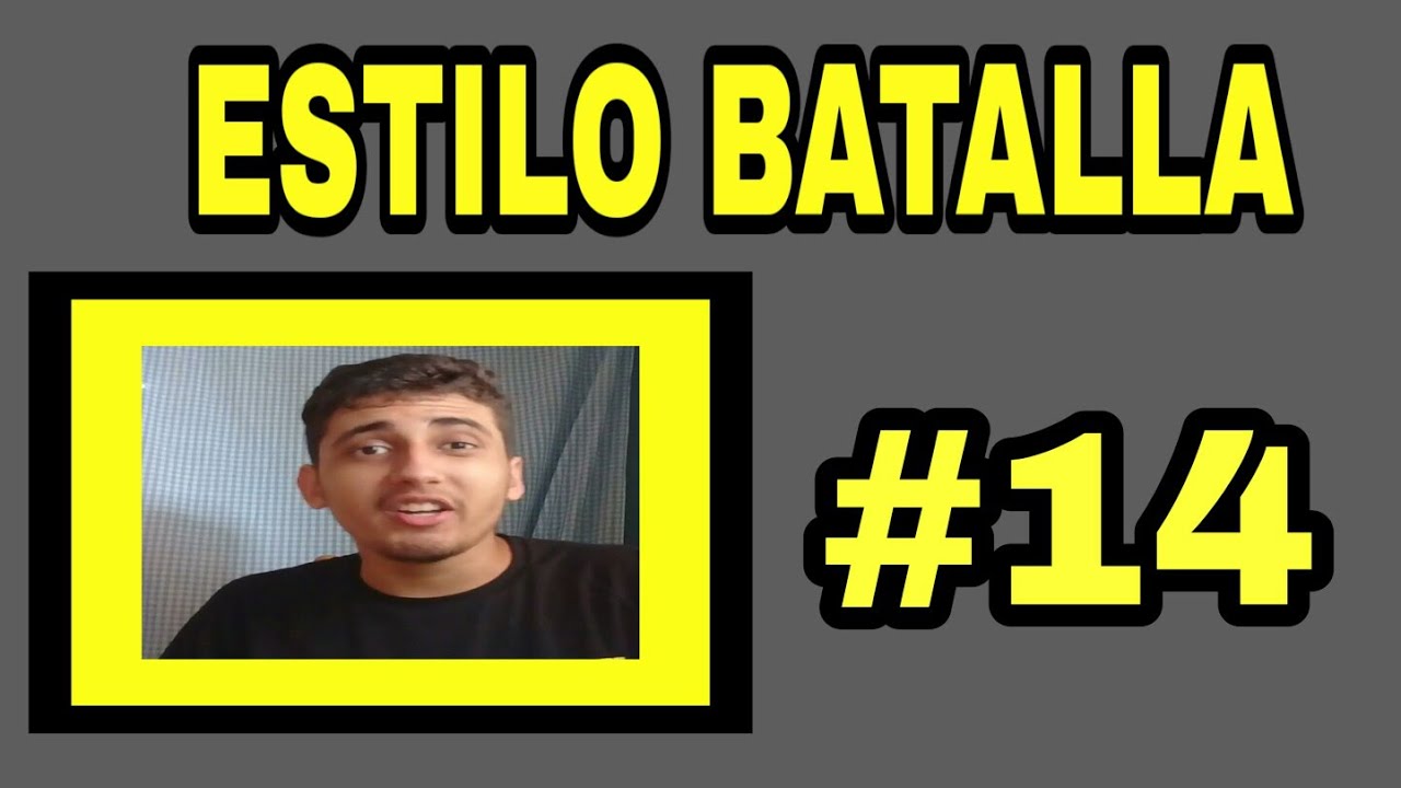 (FREESTYLE RAP)#14 AL ESTILO BATALLA CON LAS MEJORES RIMAS DEL ...