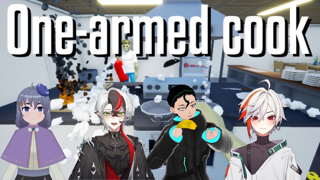 [One Armed Cook] Making some chaos in the kitchen while serving ...