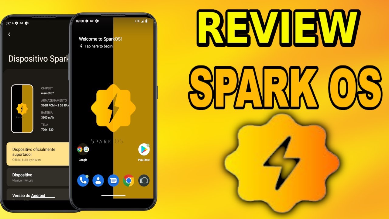 MINI REVIEW SPARK OS 13.8 ANDROID 13 ÓTIMA ESTABILIDADE - YouTube