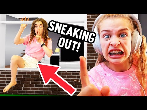 SABRE SNUCK OUT TO GO TO A PARTY (Brookhaven RP Gaming) w/ The Norris Nuts