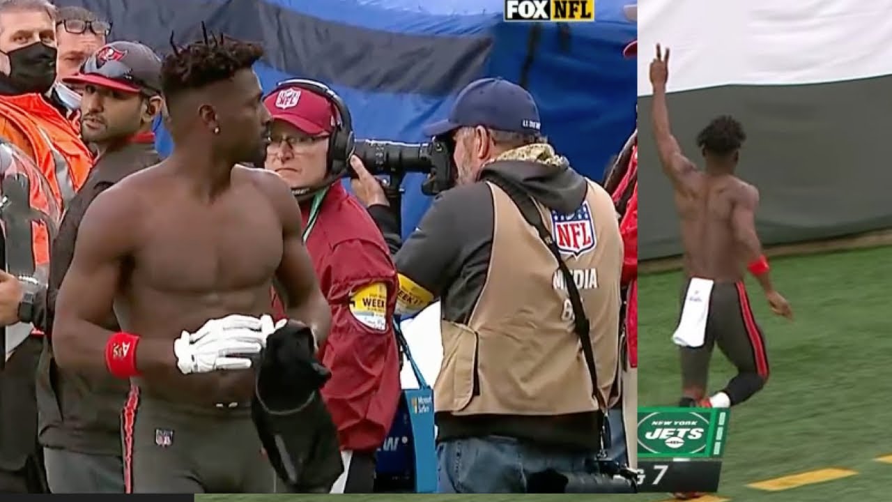 Antonio Brown gets released after a *Meltdown* left in the middle of ...