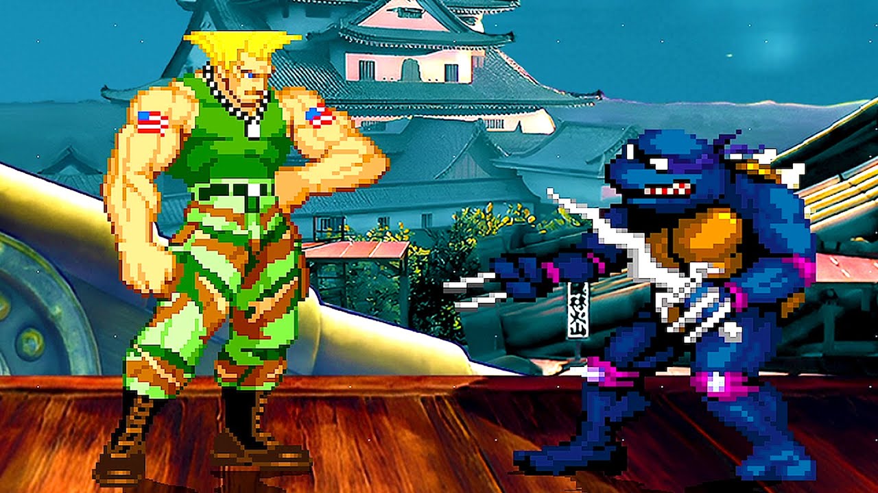 Guile vs. Slash (Ninja Turtle) - Discipline, strategy and Blind Rage - YouTube